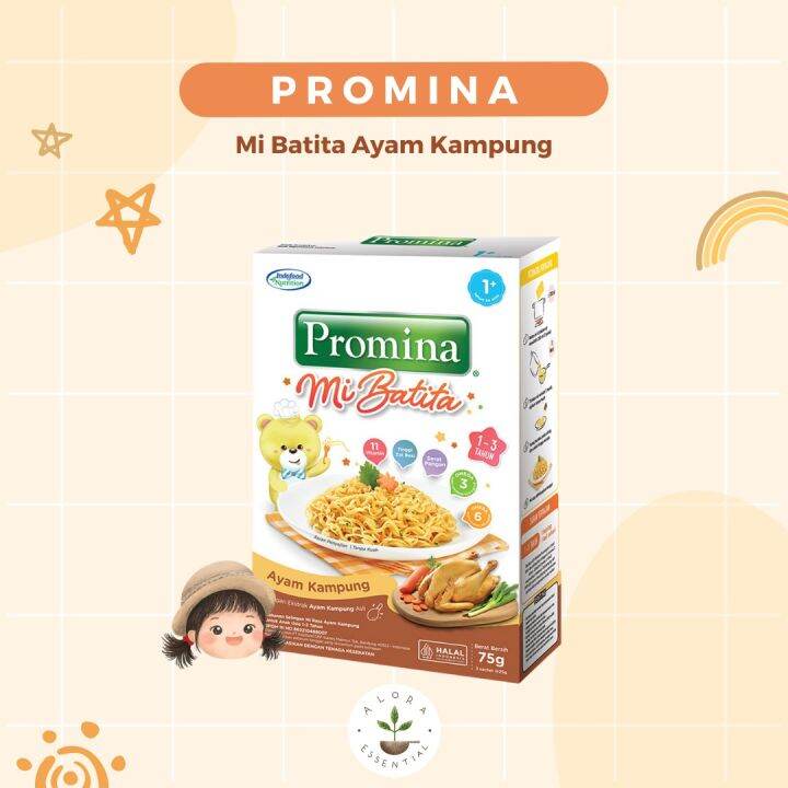 Promina Mi Batita Ayam Kampung - Makanan MPASI Bayi | Lazada Indonesia