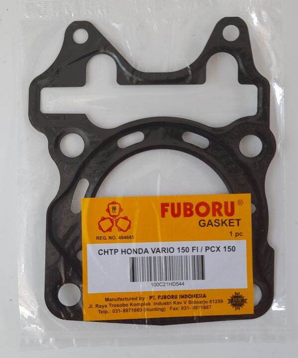 FUBORU PAKING CYLINDER HEAD HONDA VARIO 150 FI PCX 150 CHTP | Lazada ...