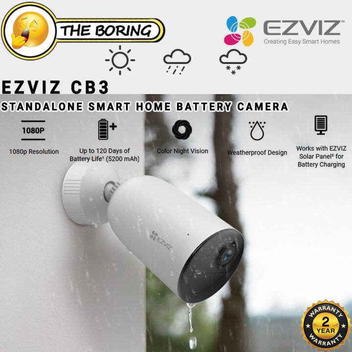 Ezviz CB3 1080p Smart Home Battery Wifi Camera Smart Human Motion ...