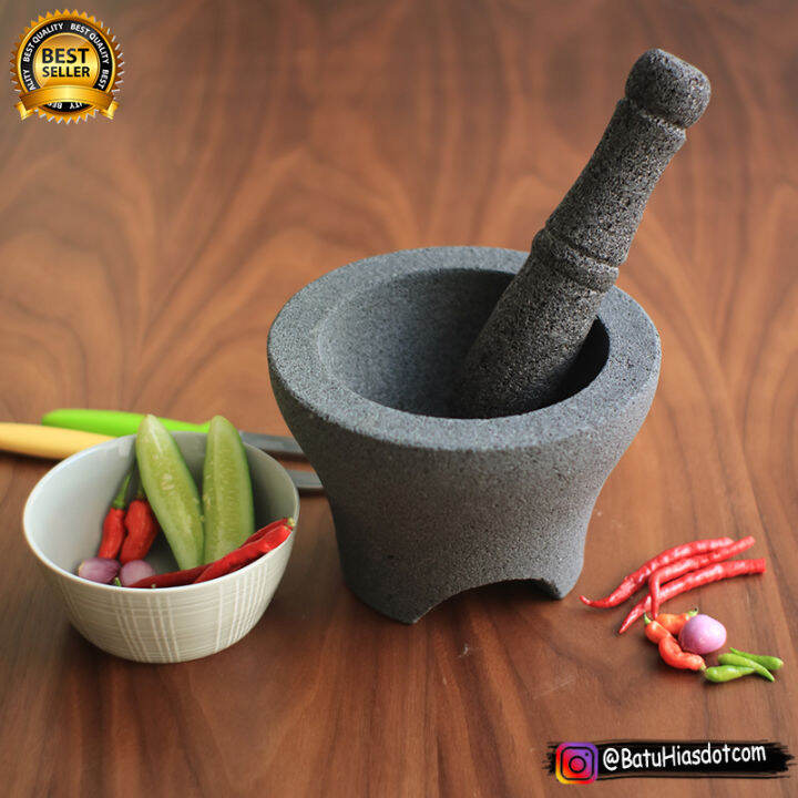 Mandiri Stone Lumpang dan Alu Batu/ Penumbuk Jamu Jamuan / Coet ...