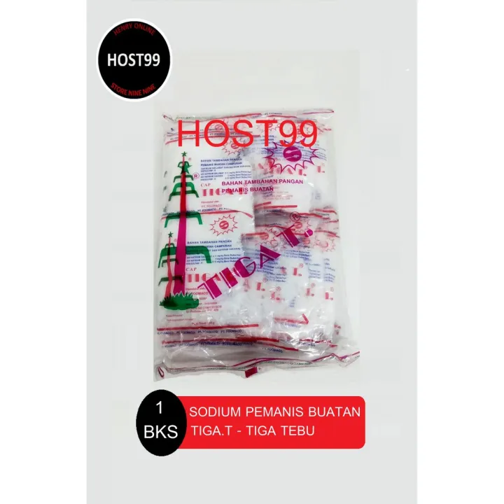 SODIUM CYCLAMATE 3T PEMANIS BUATAN NATRIUM SIKLAMAT CAP TIGA TEBU ...