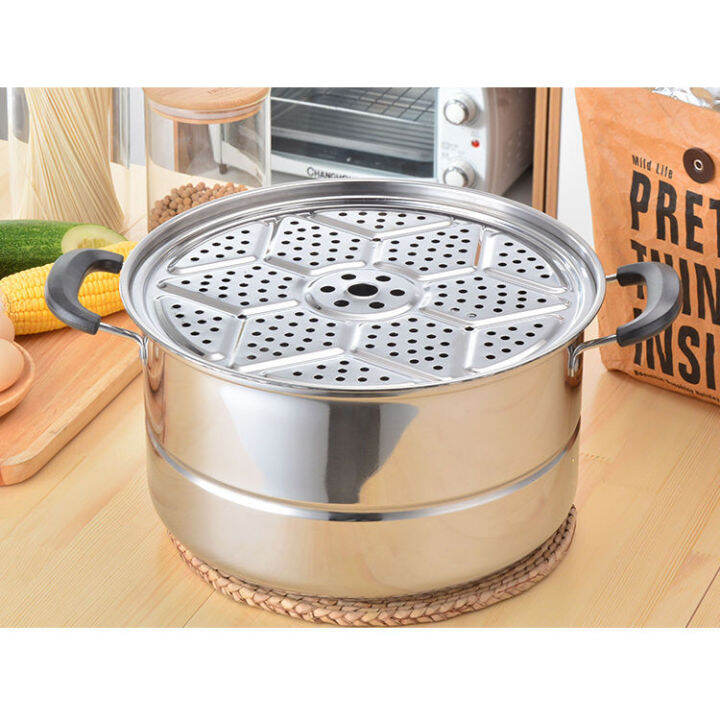 Kitchenware Multifunctional Stainless Steel Steamer Plate Dumpling Pau ...