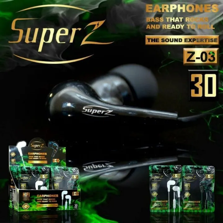 Headset Handsfree Super Z Z03 super Bass + Mic | Lazada Indonesia
