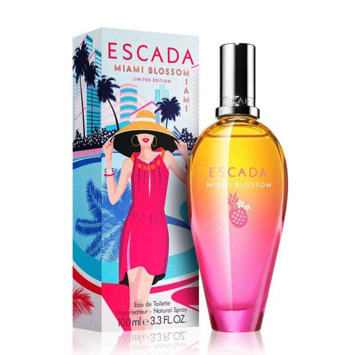 Escada Miami Blossom Eau de Toilette for Women 100ml | Lazada PH