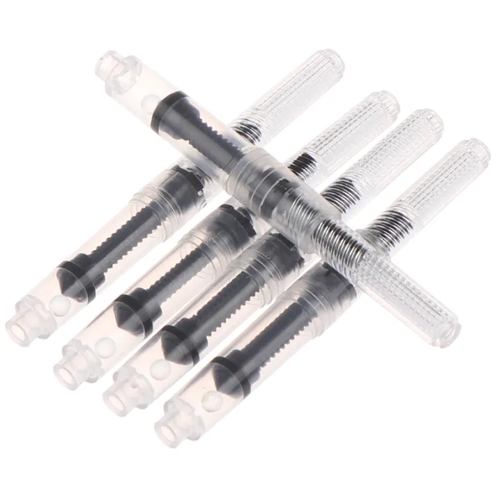 yksuib 5pcs Fountain Pen Small Black Ink Caliber 2.6 mm Converter pump ...