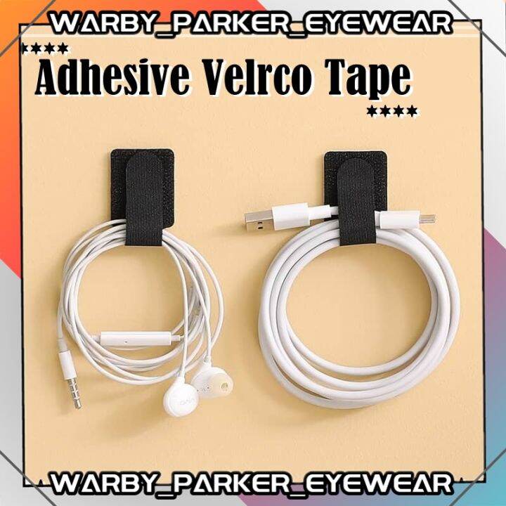 (1 pcs) Velcro Tape Cable Winder Cable Organizer Magic Sticker Adhesive ...