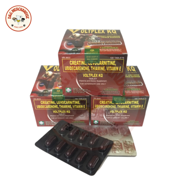 Voltplex KQ Tablet (For Veterinary Use only) (sold per banig) | Lazada PH