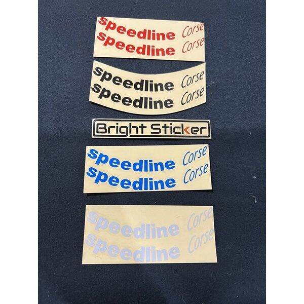 STICKER VELG SPEEDLINE CORSE CUTTING | Lazada Indonesia