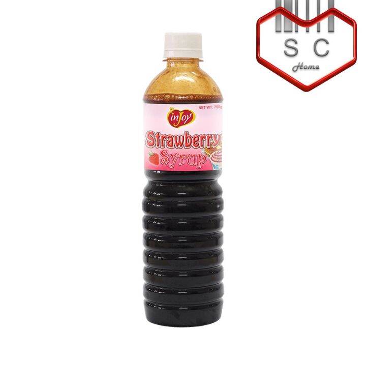 【Food】 Injoy Strawberry Syrup 750g Add On To Scramble Shakes Hot ...
