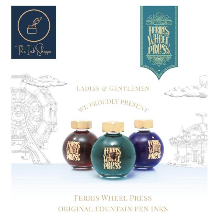 xx Ferris Wheel Press Fountain Pen Ink Sample (3mL) mm | Lazada PH