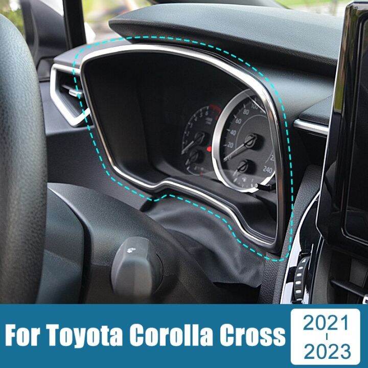For Toyota Corolla Cross XG10 2021-2023 Hybrid Stainless Car Instrument ...