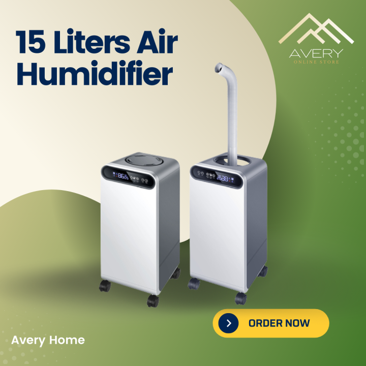 15L Electric Humidifier, 2 Way Air Sterilizing Atomizer Household and ...