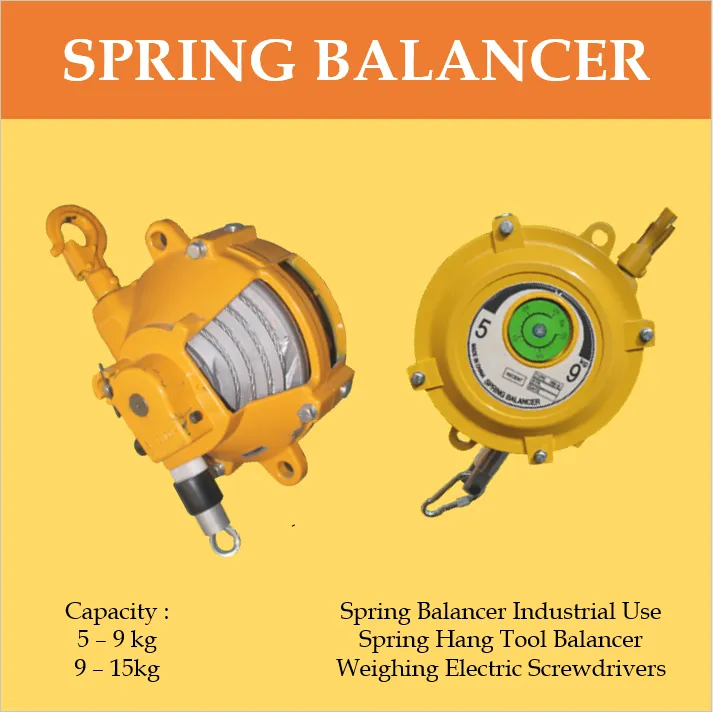 Twin Industrial 5-15KG Spring Balancer Industrial Use Spring Hang Tool ...