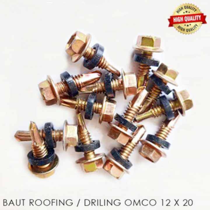 1 dus Baut Roofing isi 800pcs baut Self Drilling Screw 1kotak 800pcs ...