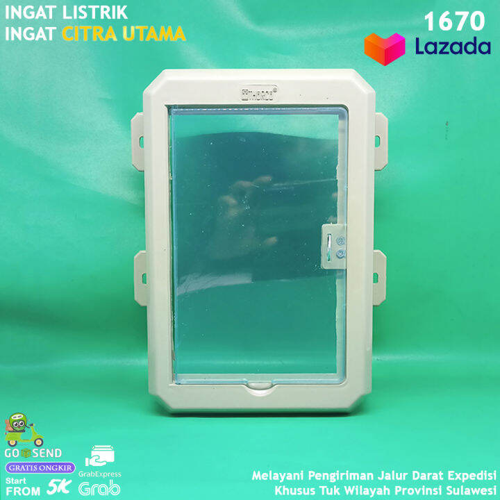BOX KWH PRABAYAR / TUTUP BOX METERAN PLN K1670 | Lazada Indonesia