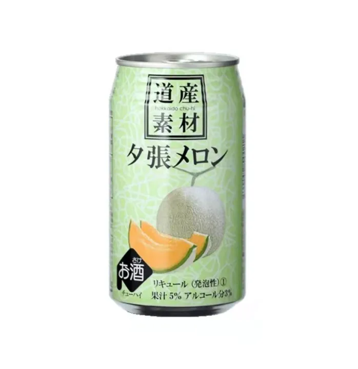 HOKKAIDO BEER Hokkaido Fruits Chu-Hi Cocktail Yubari Melon 350ml ...