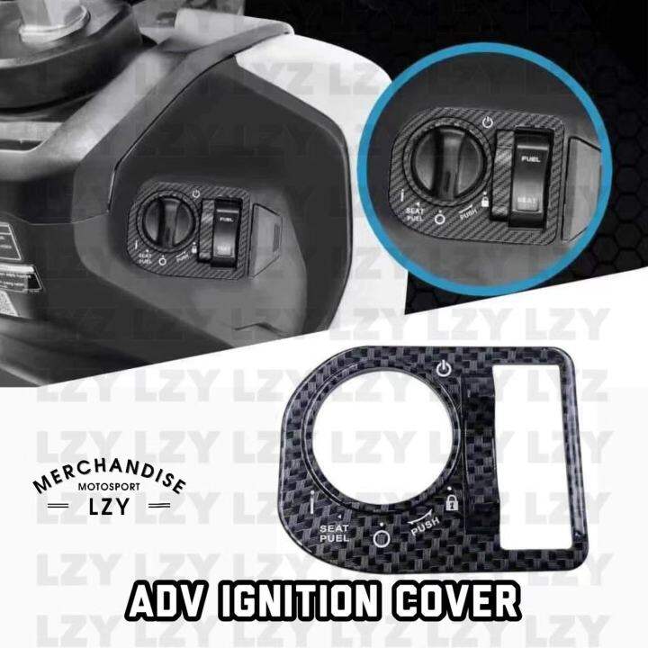 Honda ADV Ignition Switch Cover Carbon Design High Quality | Lazada PH