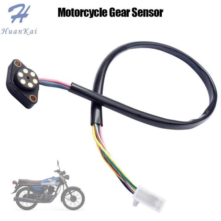 HK Motorcycle Gear Position Sensor Gear Indicator Shift Sensor For ...