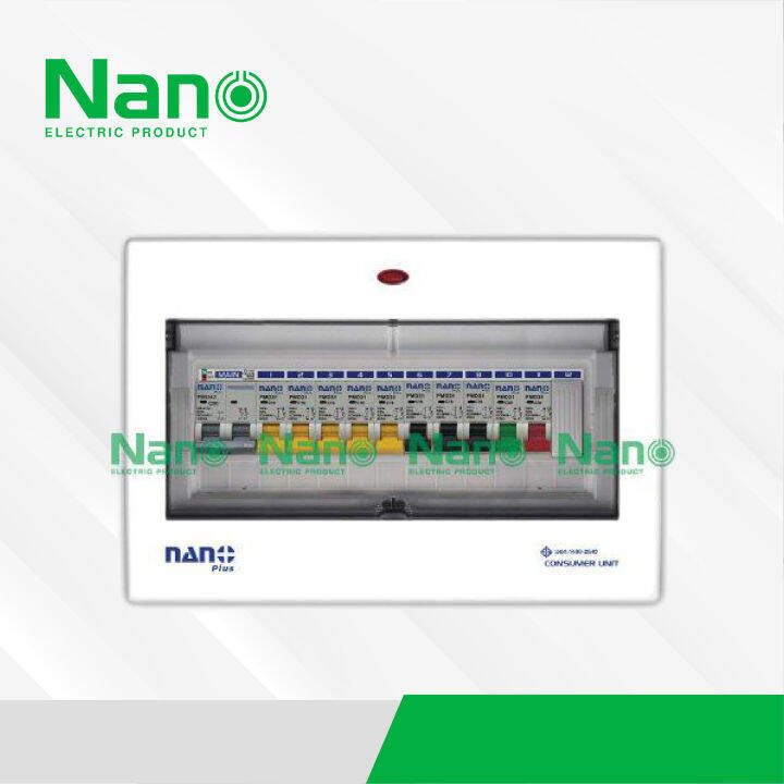 ตู้คอนซูมเมอร์ NANO Plus 11 ช่อง NANO NNP-CM NNP-CR Plus เมนธรรมดา MCB ...