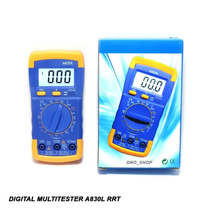 Digital Multitester A830L RRT | Lazada Indonesia