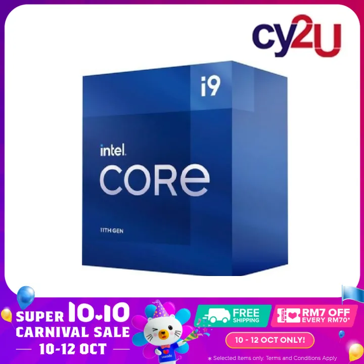 Intel Core i9-11900 i9 11900 11th Gen Socket LGA1200 2.5GHz Up to 5 ...