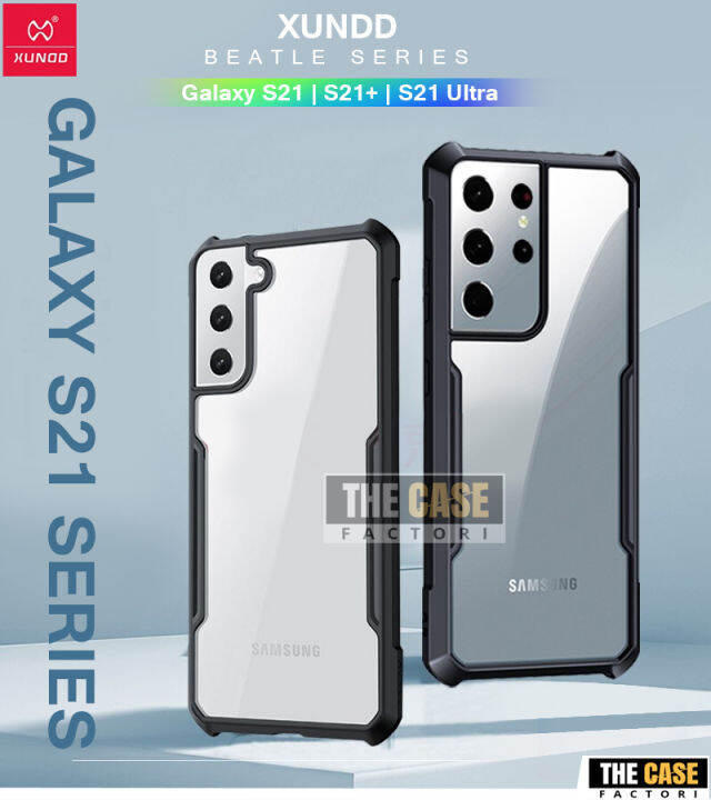 Xundd [ORIGINAL] Beatle Clear Hybrid Shock Proof Case Samsung Galaxy S21 / S21 5G / S21 Plus 5G ...