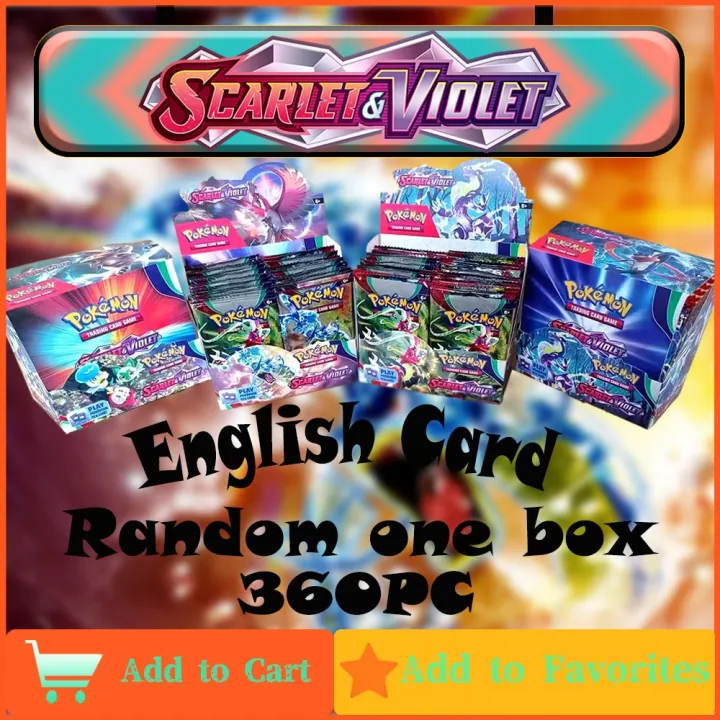 Pokémon TCG: Scarlet & Violet Booster Display Box (36 Packs) Pokemon ...