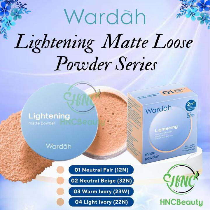 WARDAH Lightening Matte Powder 20gr Series | Lazada Indonesia
