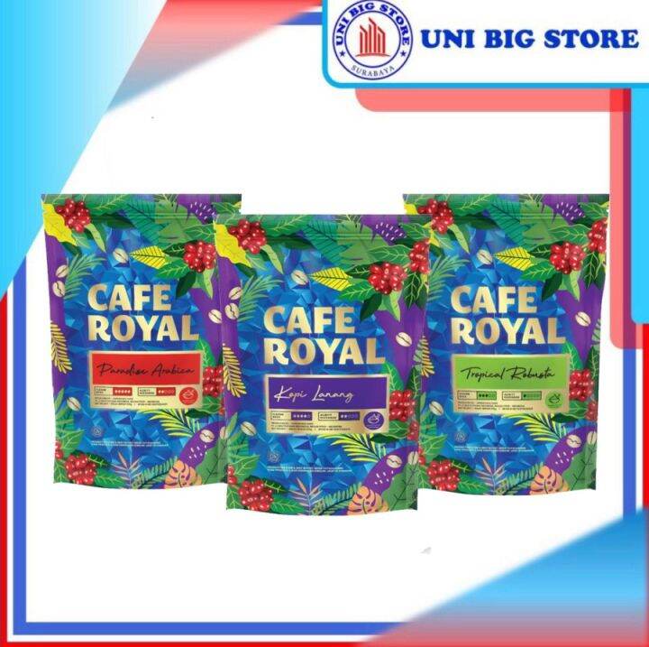 JJ Royal Coffee Cafe Royal Ground Kopi Bubuk Bag 100 gr | Lazada Indonesia