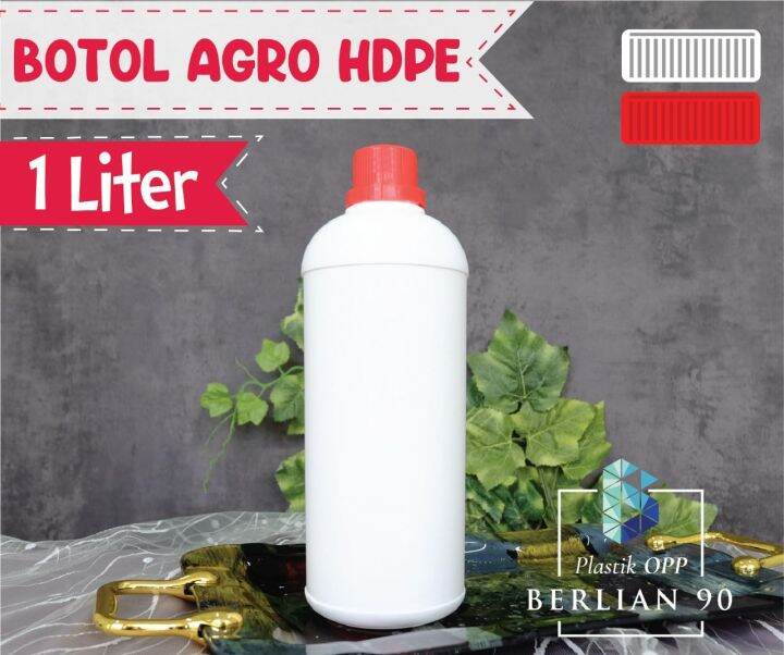 Botol Agro 1 Liter Isi 30 pcs - Botol Plastik Agro 1000 ml Botol Pupuk ...