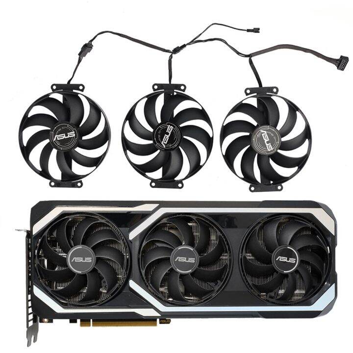 Video Card Fan For ASUS GAMING Geforce RTX 3060 Ti 3070 V2 8GB GDDR6 ...