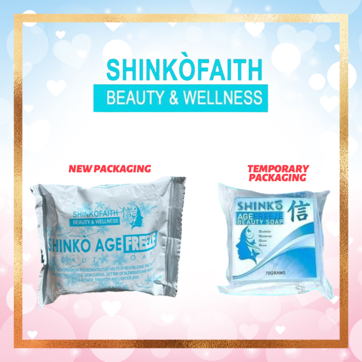 ShinkoFaith Shinko Age Freeze Beauty Soap 70g | Lazada PH
