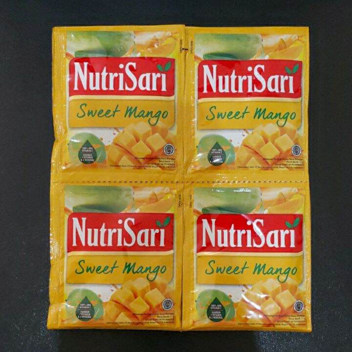 NUTRISARI SWEET MANGO 11GRAM (1 RENCENG ISI 10 SACHET) | Lazada Indonesia