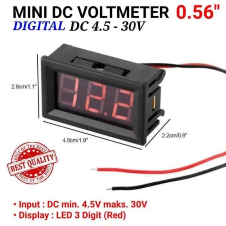 digital volt meter DC | Lazada Indonesia