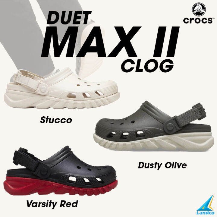 Crocs Collection รองเท้าแตะ รองเท้ารัดส้น รองเท้า CR UX Duet Max II ...