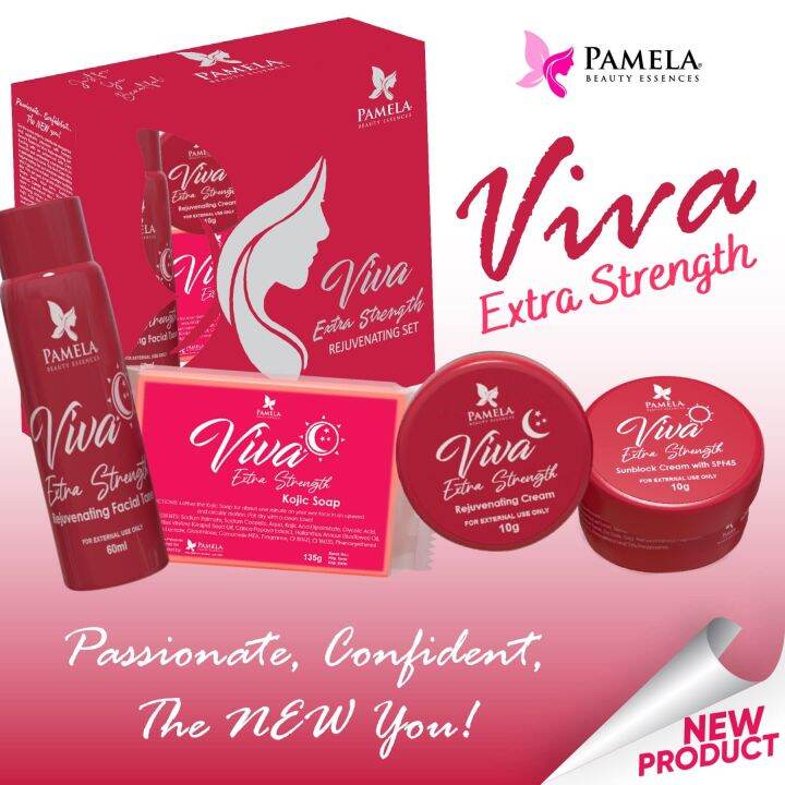 Pamela VIVA REJUVENATING SET EXTRA STRENGTH | Lazada PH
