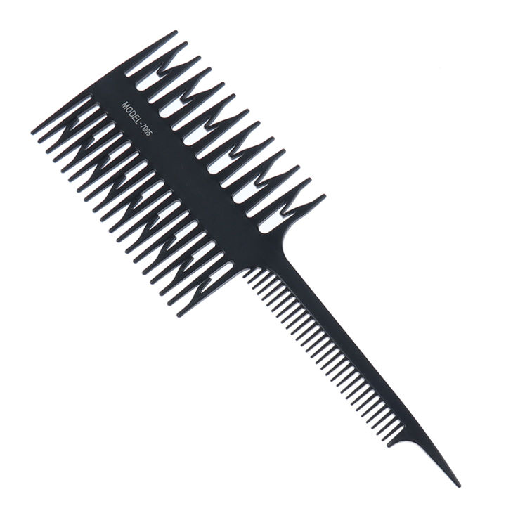 hongji1 Wse Dyeing Comb Tail Pro-hair Highlighting Comb Weaving Cutting ...