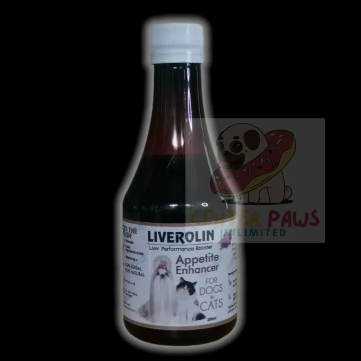 LIVEROLIN - 200ml Liver Performance Booster Dog and Cat Appetite ...