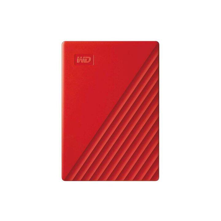 WD My Passport 2TB, Red, USB 3.0 [ External HDD ฮาร์ดดิสก์พก Model ...