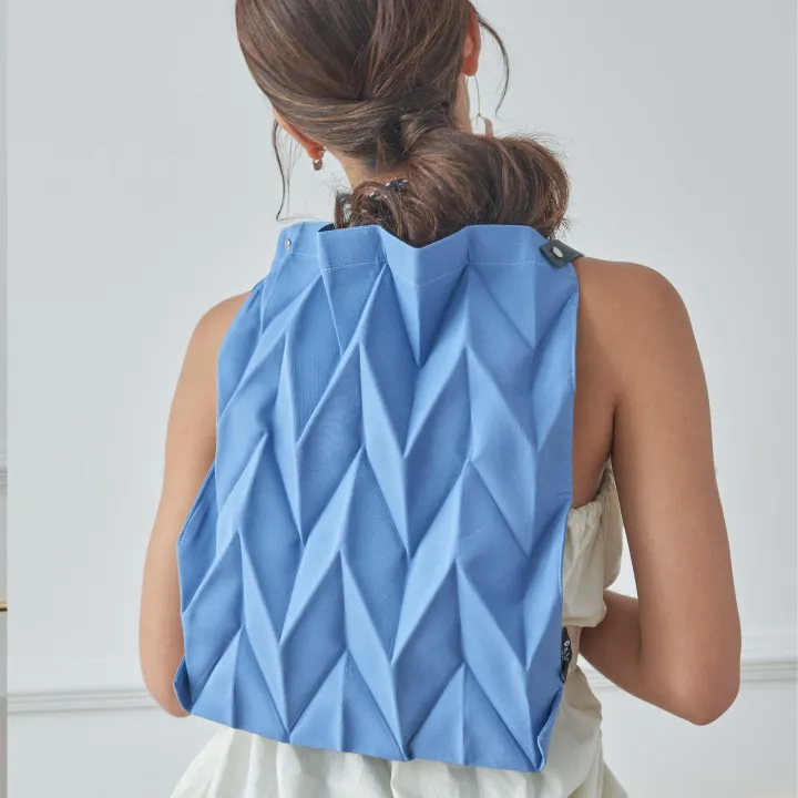 Pavi Studio - W Pleat Blue กระเป๋าสะพายข้าง กระเป๋าสะพายผญ กระเป๋าผ้า ...