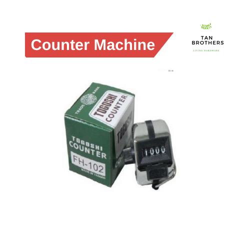 CSM TOGOSHI FH-102 RS-4 RS-5 Counter Mechanical Hand Tally Counter ...