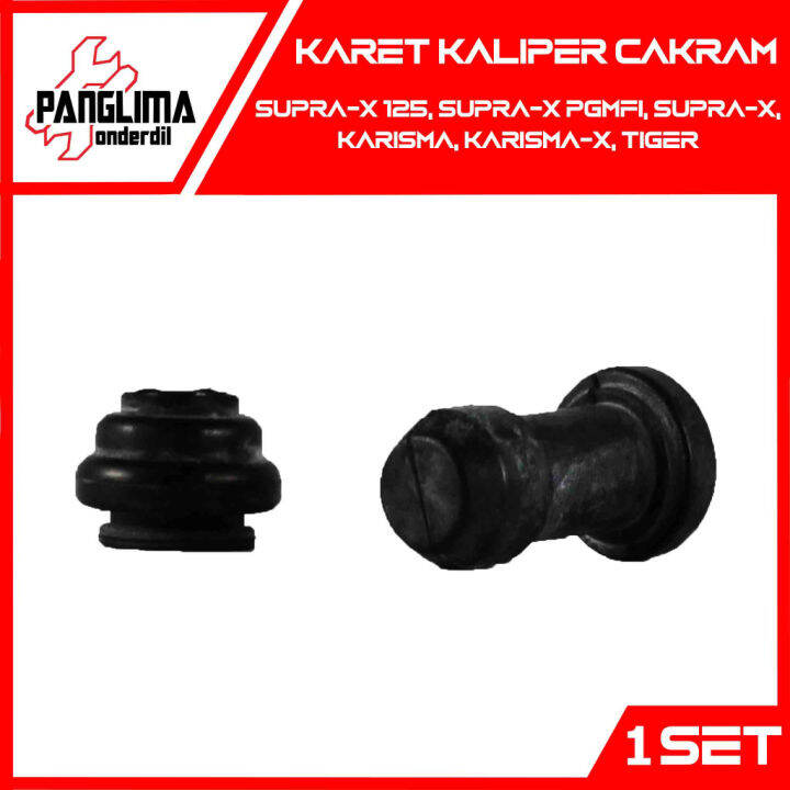 Karet Kaliper Cakram Supra X 125 & Supra X PGMFI & Supra X & Karisma X & Karisma & Tiger Seal ...