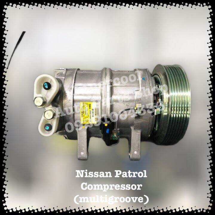 Nissan Patrol Compressor (multigroove) ORIGINAL VALEO BRAND | Lazada PH