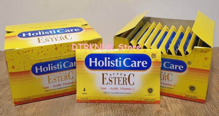 Ester C HolistiCare Vitamin C 48 Tablet Super EsterC Strip | Lazada ...