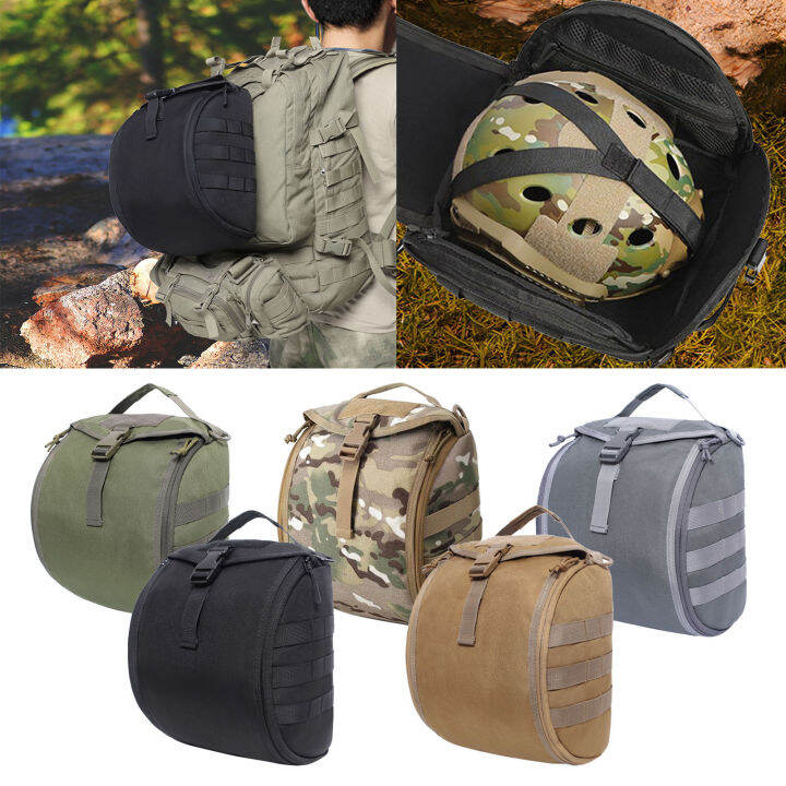 Outdoor Tactical Helmet Bag Cover Military FAST MICH Helmet Storage ...