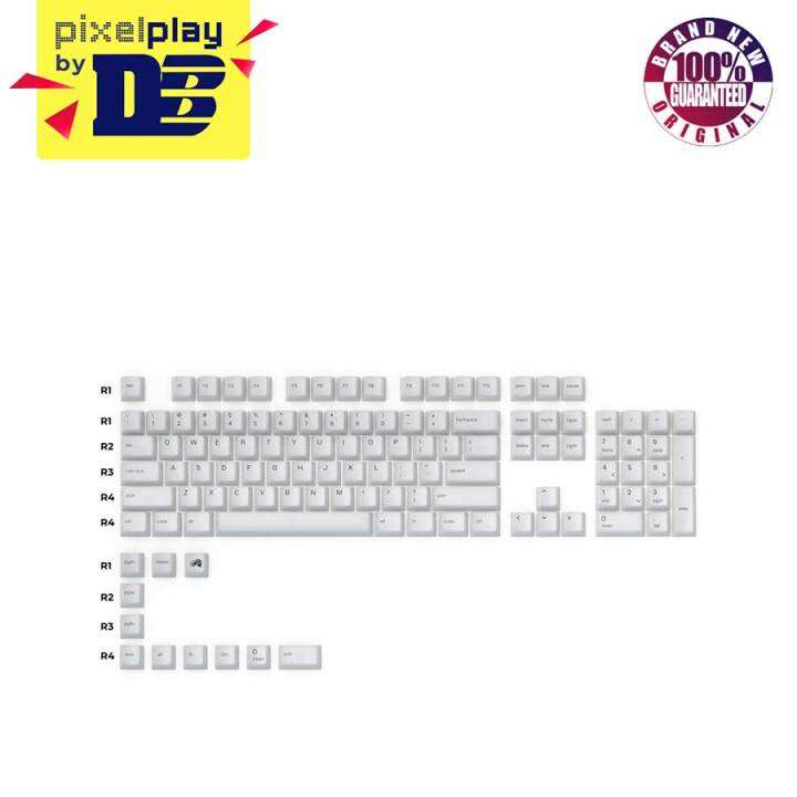 Glorious Polychroma RGB Translucent Keycaps For Vibrant RGB Lighting ...