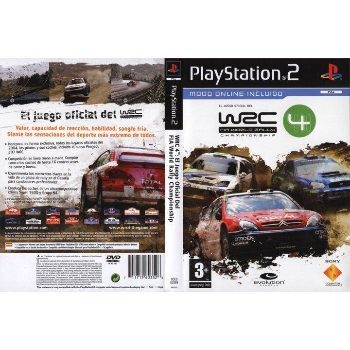 แผ่นเกมส์ PS2 WRC 4 คุณภาพ ส่งไว | Lazada.co.th