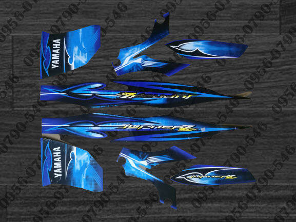 CRYPTON Z 08 DARK BLUE Stock Decal/Sticker | Lazada PH