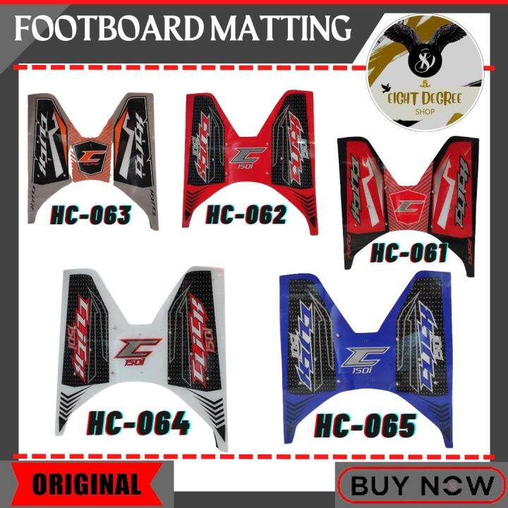 Footboard Matting for Honda Click V2 & Honda Click 150i V2 (HC-061 to ...