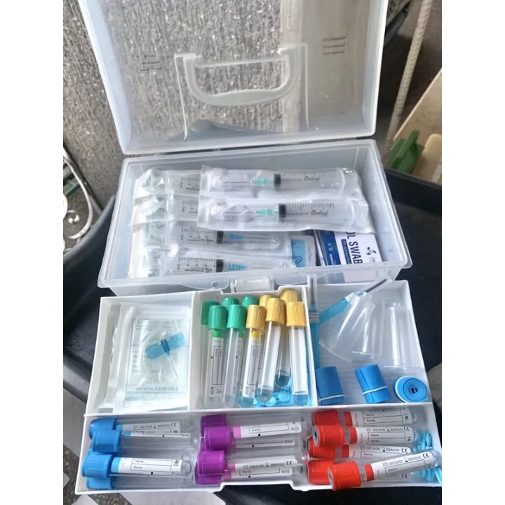 &bLPhlebotomy kit medtech tackle box mt students edta syringe | Lazada PH